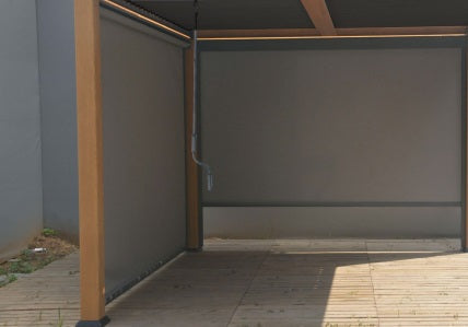 Phoenix 4m Pavilion Side Screens — Euro Garden and Home