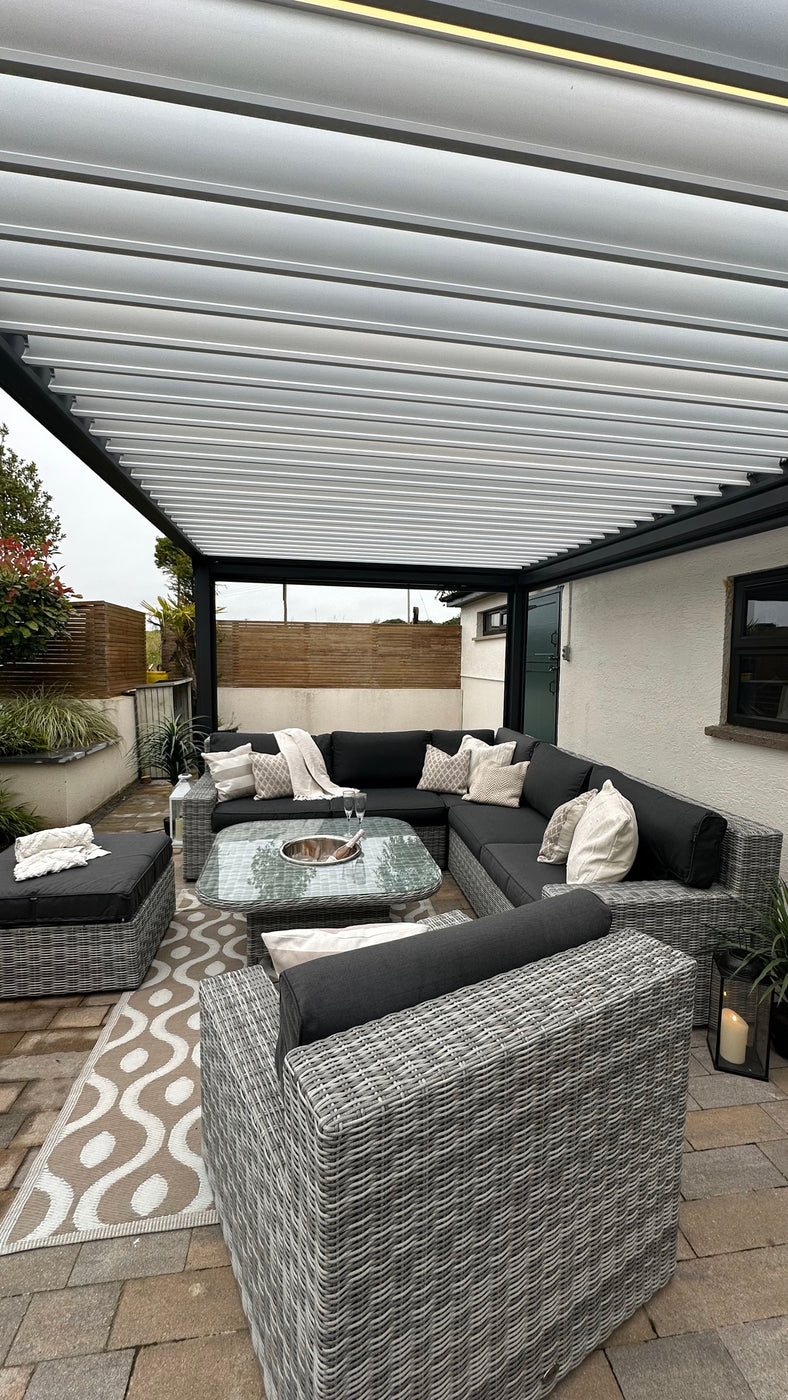 Kensington 3m x 4m Electric Pavilion — Euro Garden and Home