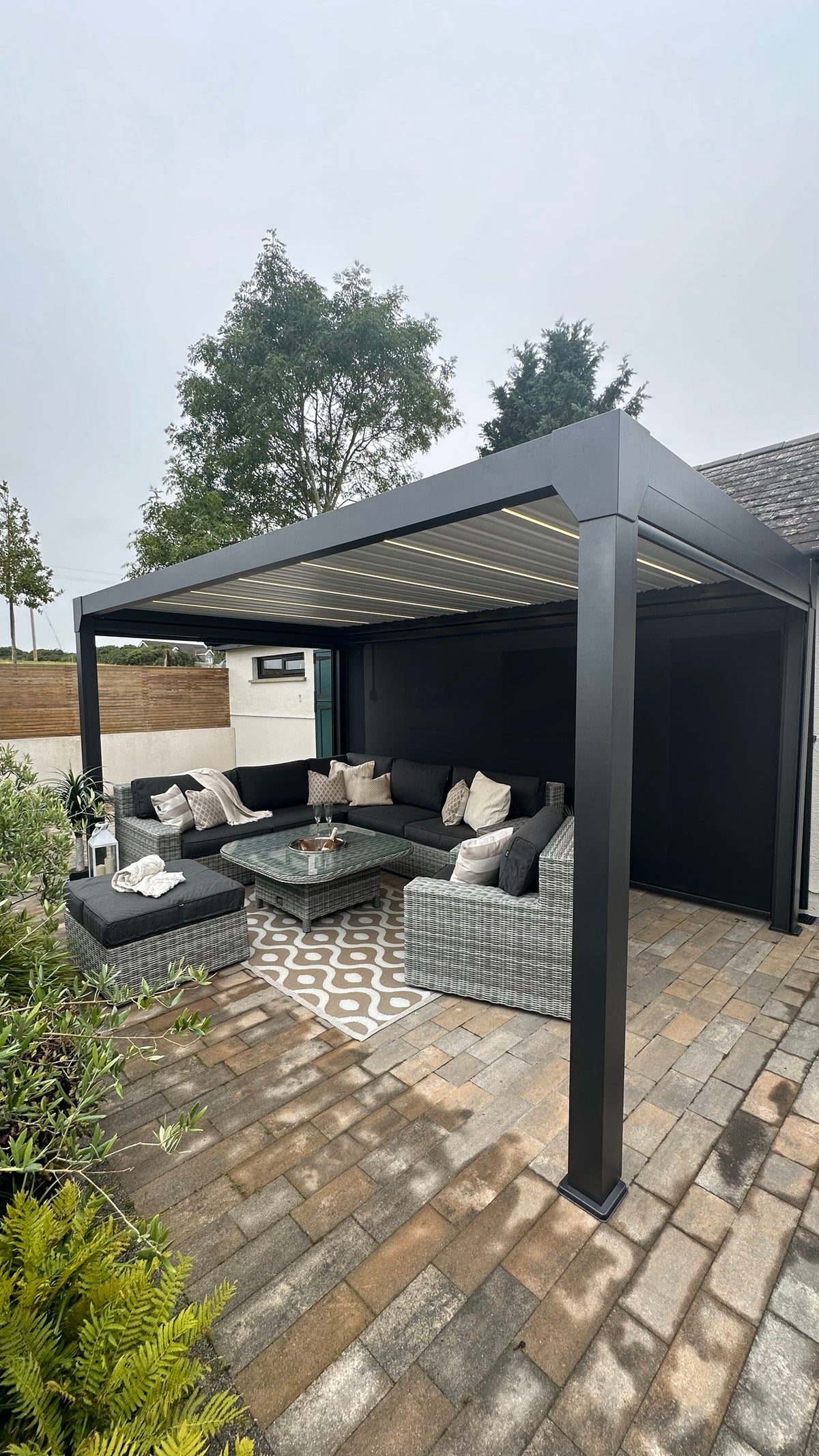 Kensington 3m x 4m Electric Pavilion — Euro Garden and Home