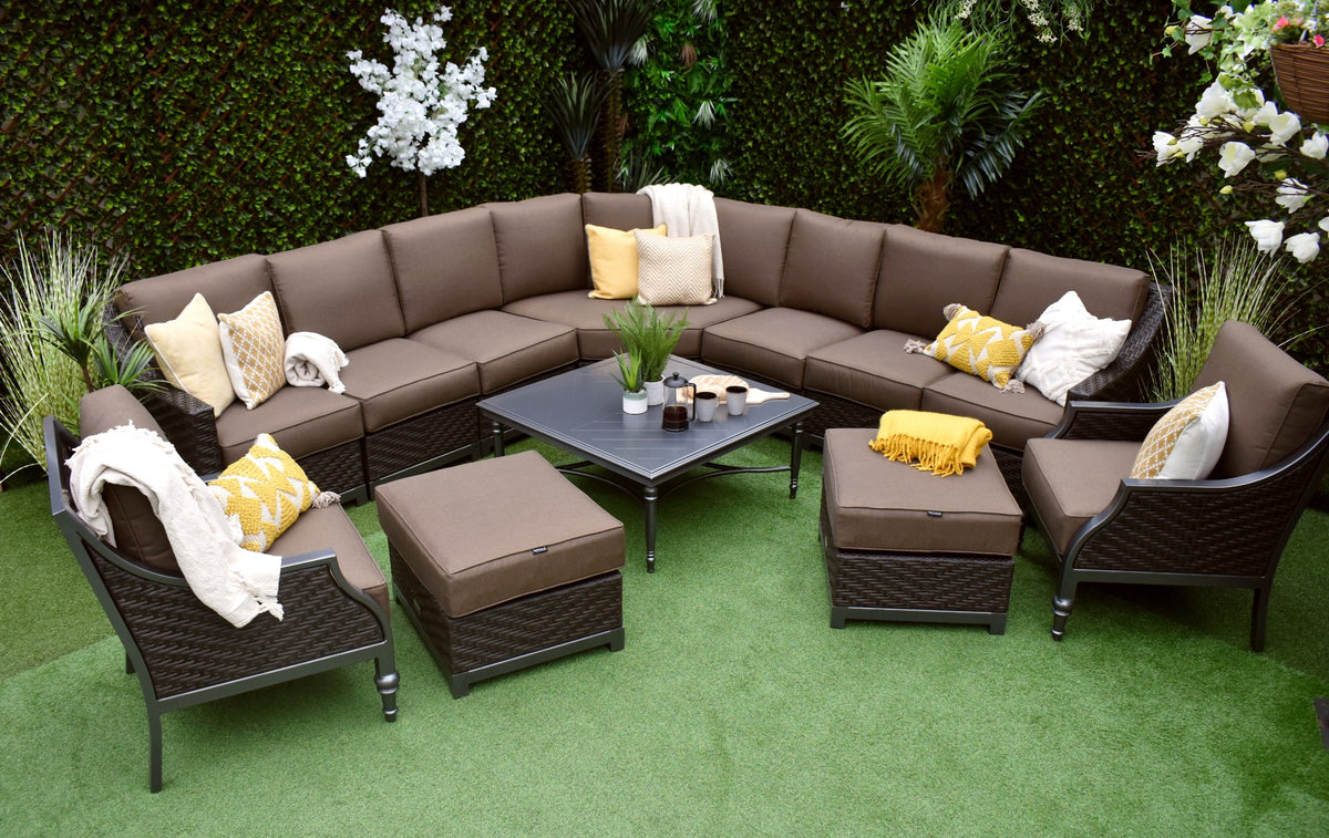 Riviera Curved Corner Suite — eurogardenandhome